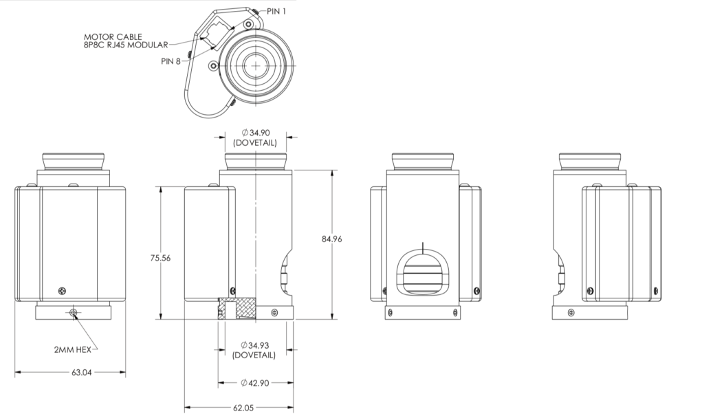 Excelitas Optem Fusion Zoom Modules 35-31-60-000